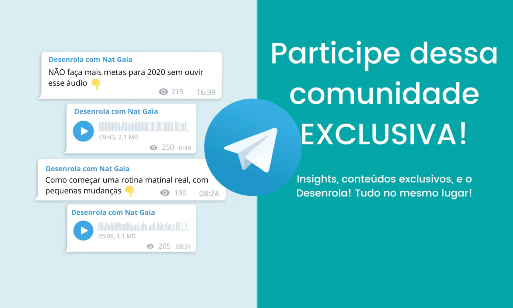 Grupo Exclusivo Telegram - Nat Gaia